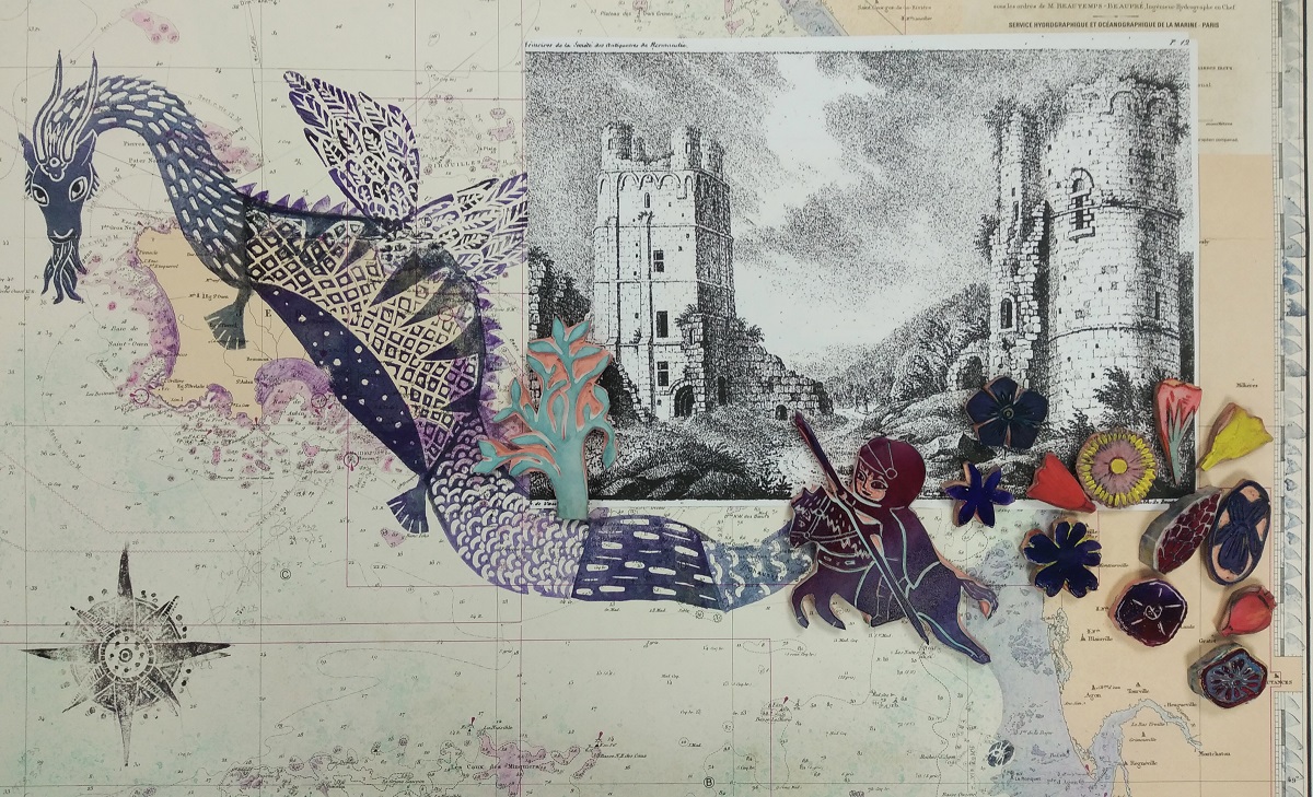 Mathilde Loisel, gravures et Légendes | L'Abbaye de Hambye